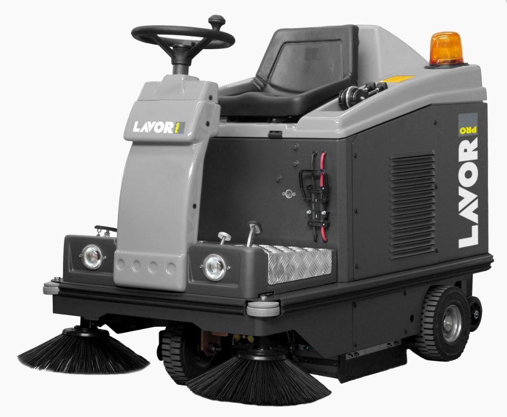 RIDE-ON FLOOR SWEEPERS SWL R 1000 ST WITH FRONT LIGHT